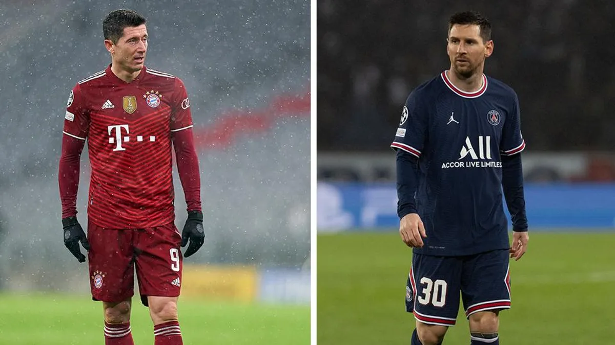 Aranylabda: Messi számai a legtöbb mutatóban jobbak Lewandowskiénál