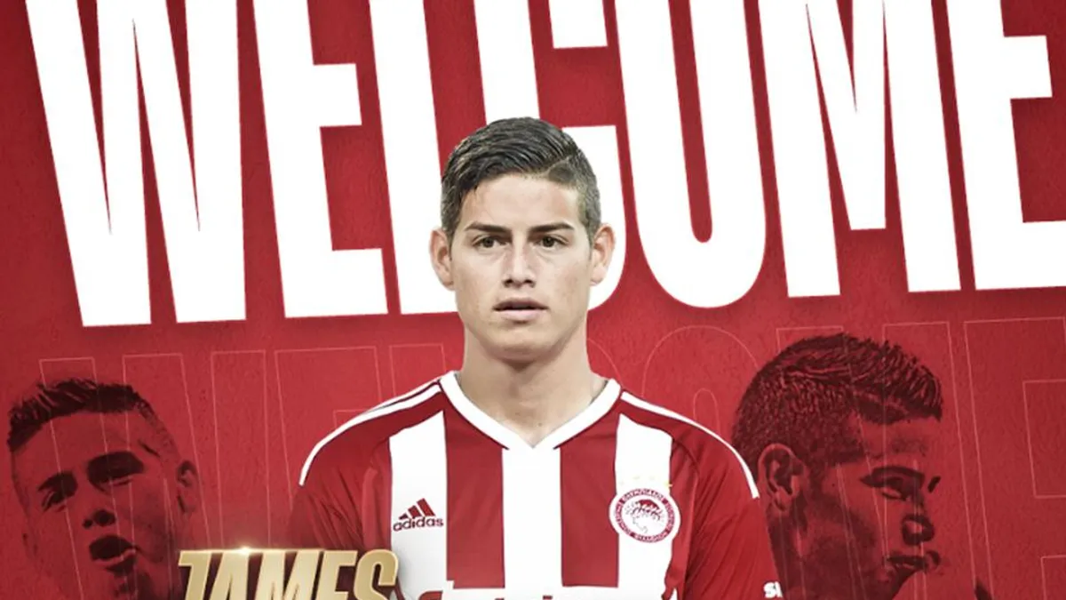 Görögország: James Rodríguez az Olympiakoszhoz szerződött