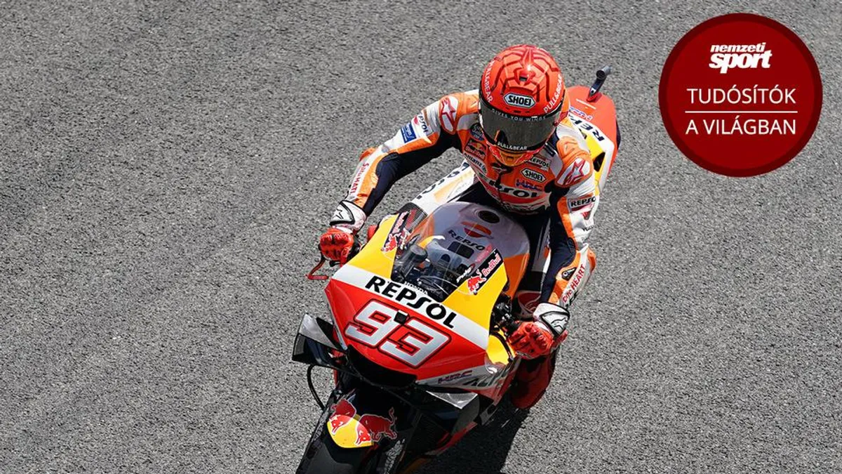 MotoGP: Márquez életét a légfal mentette meg