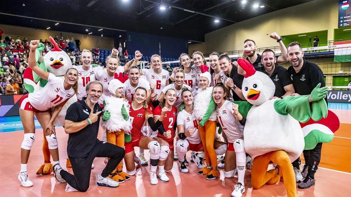 Női röpi: sorozatban ötödször Eb-résztvevő a magyar válogatott ...