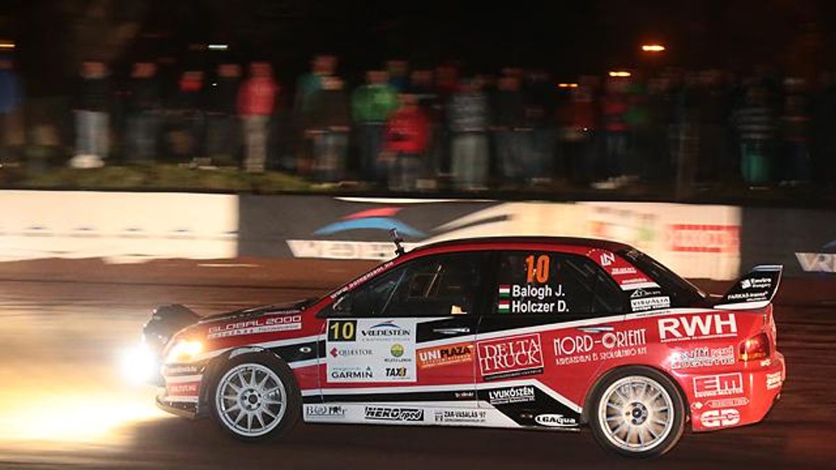 Miskolc-rali: Balogh volt a salakpálya királya az idénynyitón - Nemzeti ...
