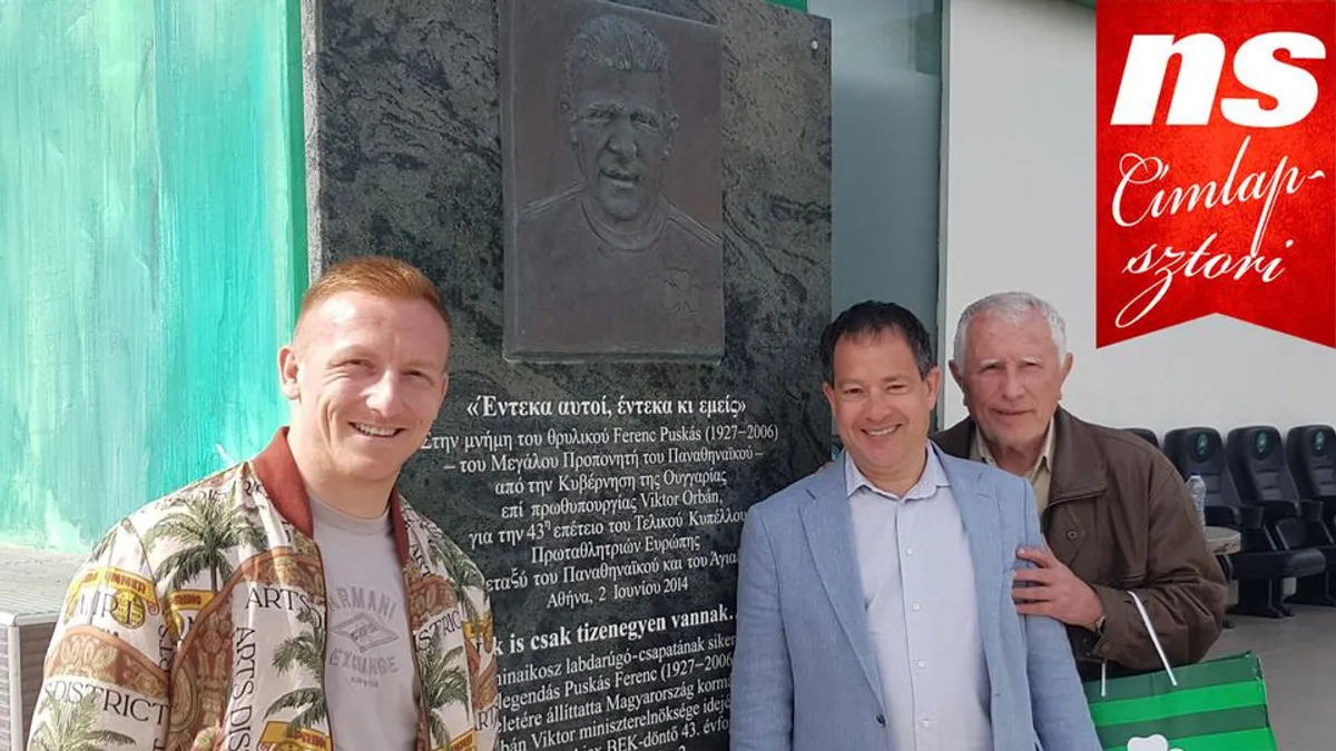 Kleinheisler László Athénban léphet újra Puskás Ferenc nyomdokába