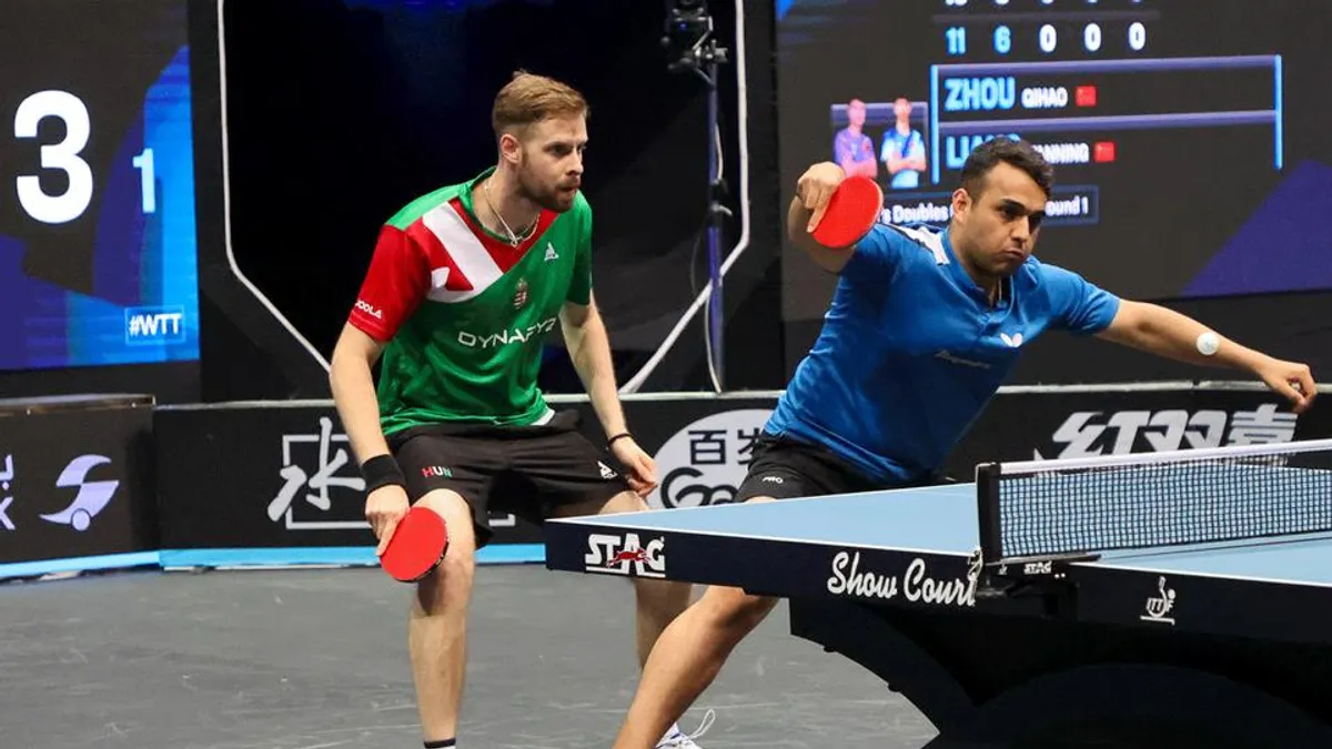 Asztalitenisz: Lakatos Tamás párosban főtáblára jutott Tuniszban - Nemzeti Sport