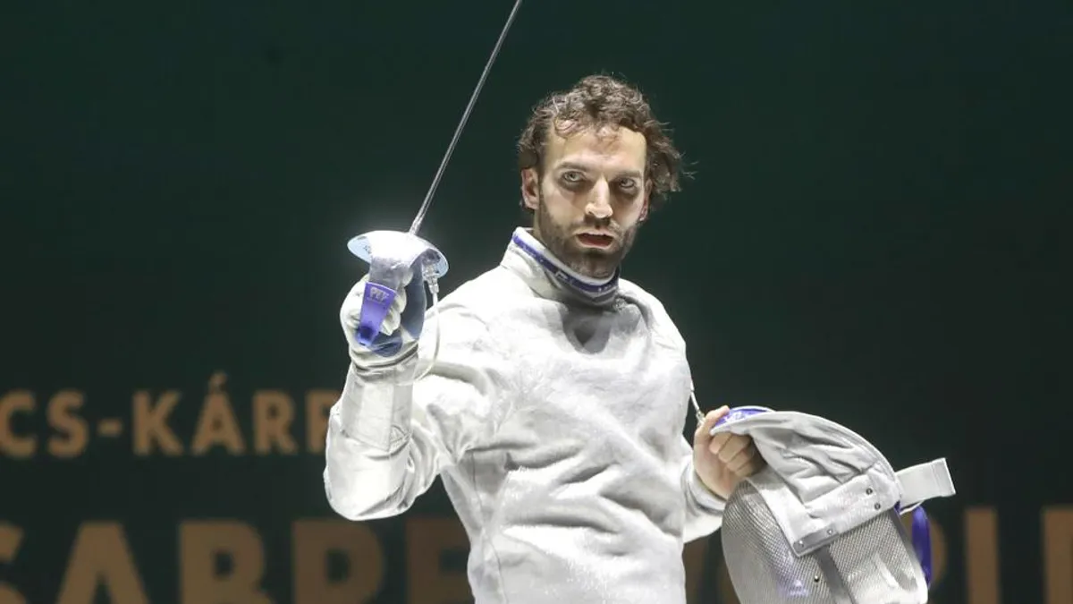 Vívás: Vitt a hátán a közönség – Szilágyi Áron