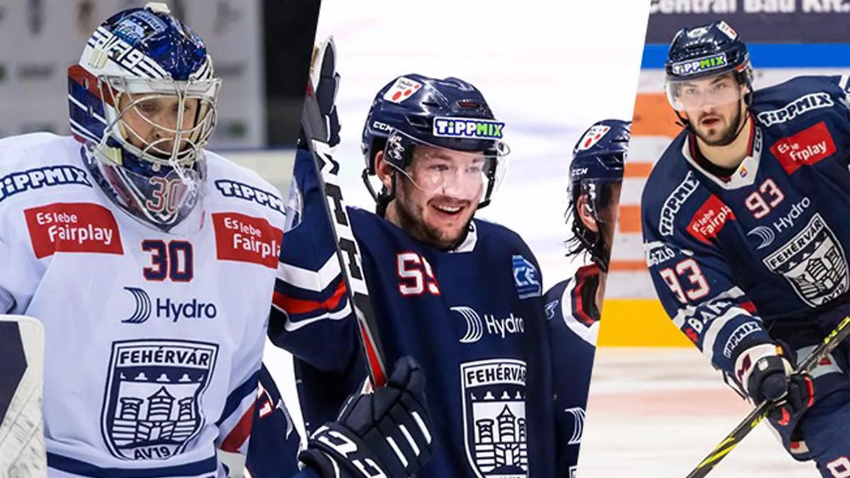 Jégkorong: három játékossal bővült a Hydro Fehérvár AV19 kerete