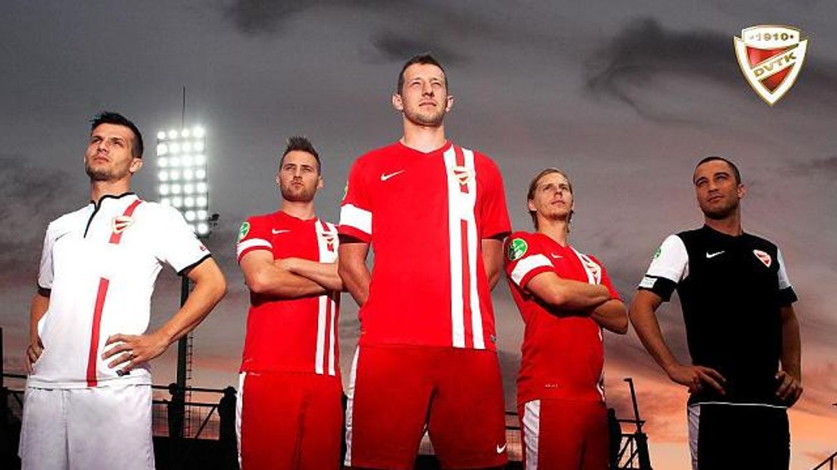 DVTK: az 1970-es éveket idézi az új hazai szerelés - fotó - Nemzeti Sport