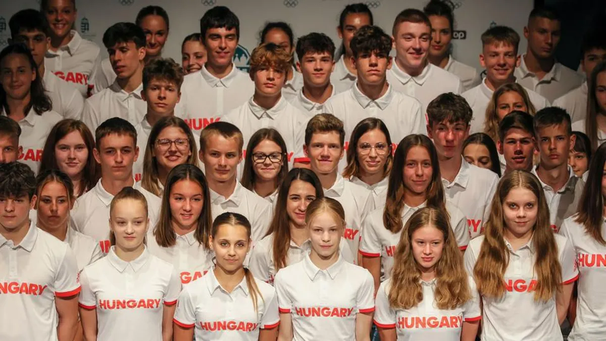 EYOF: esküt tett a Mariborba utazó magyar csapat