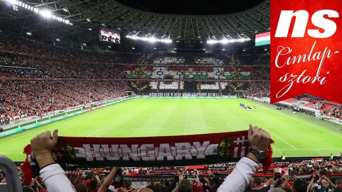 Fans and stars flood into the new Puskás Aréna