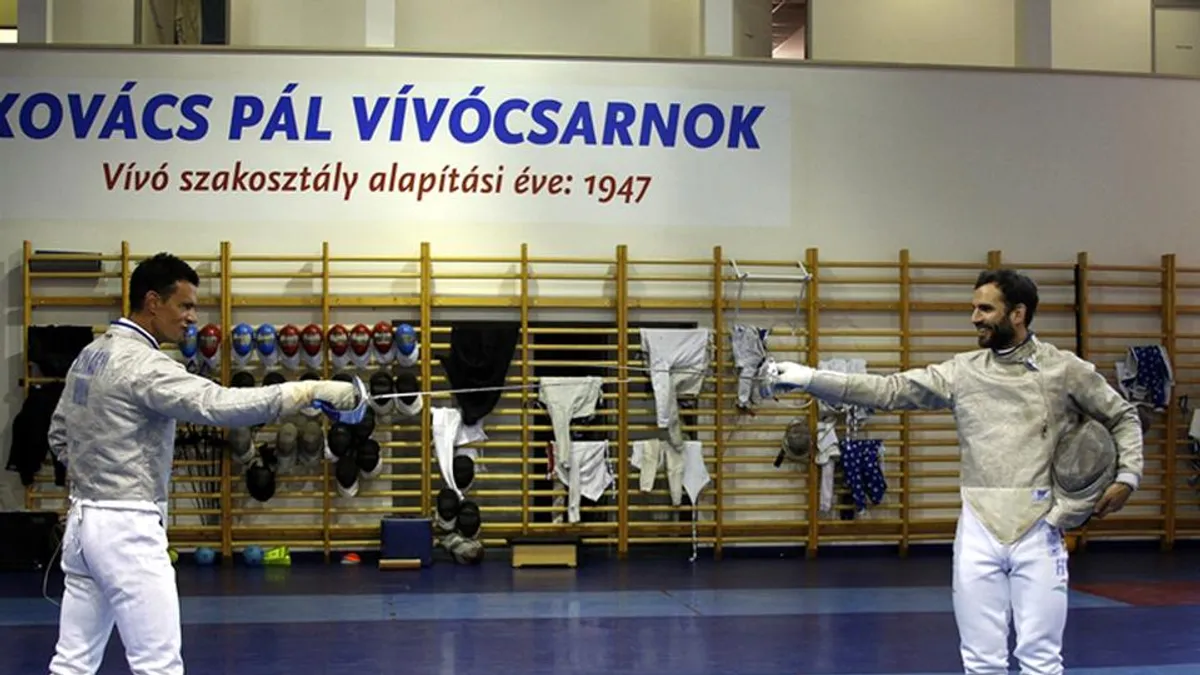 Vívás: Szilágyi Áron népszerűsíti saját sportágát - Nemzeti Sport