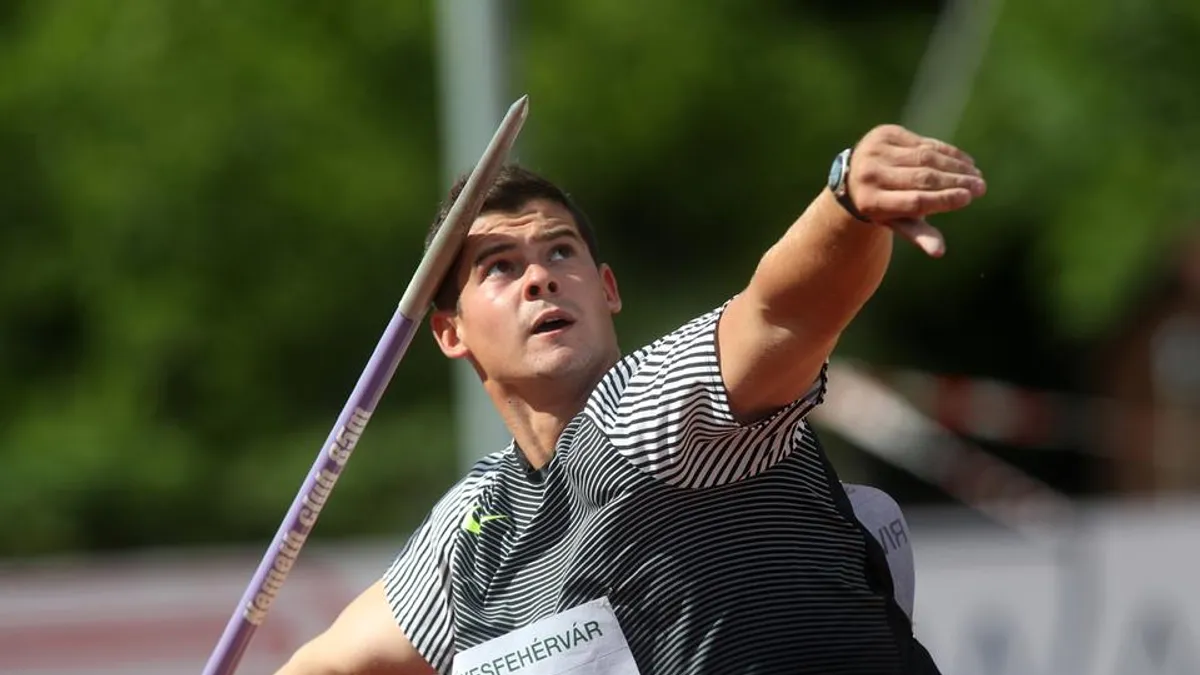 Atlétika: Egyre vastagabban fog a toll – Rivasz-Tóth Norbert