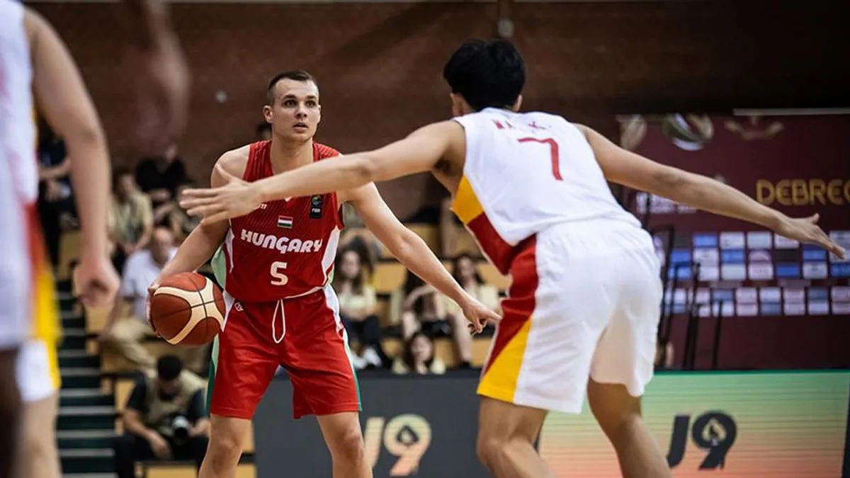 U19-es férfi kosár-vb: vereség Kínától, folytatás a 13. helyért