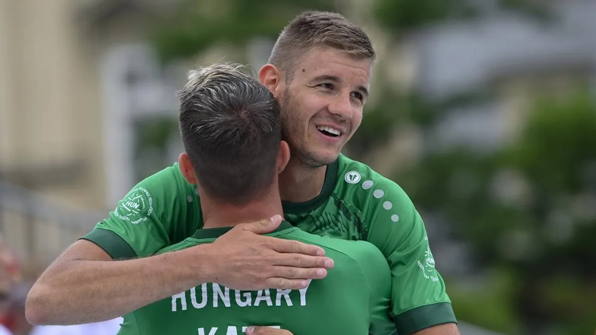 EJ, teqball: aranyérmes a Bányik Csaba, Katz Balázs páros