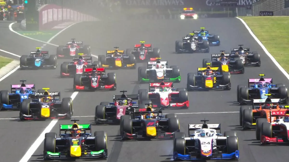 F2: Hauger aratott győzelmet a magyarországi sprintfutamon - Nemzeti Sport