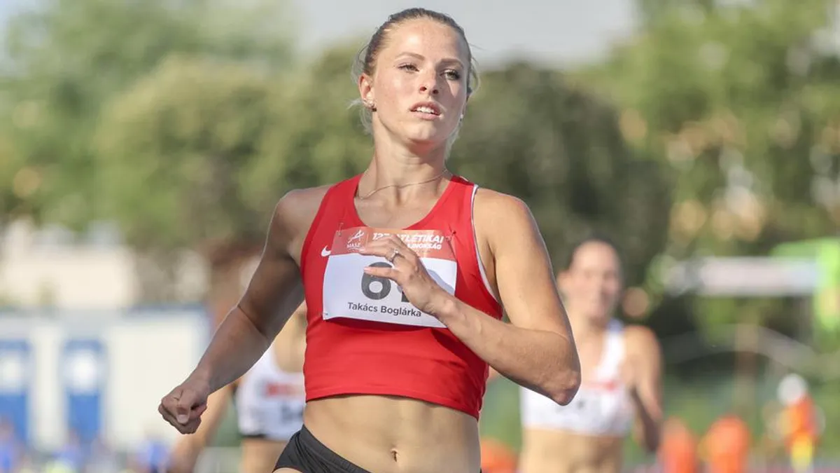 Takács Boglárka elképesztő versenye: két országos csúcs egy óra alatt