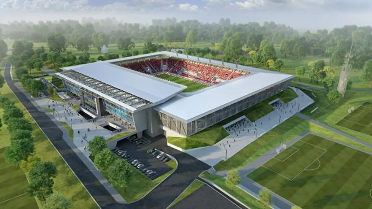 Videoton: ilyen lesz a megújuló Sóstói Stadion - látványtervek