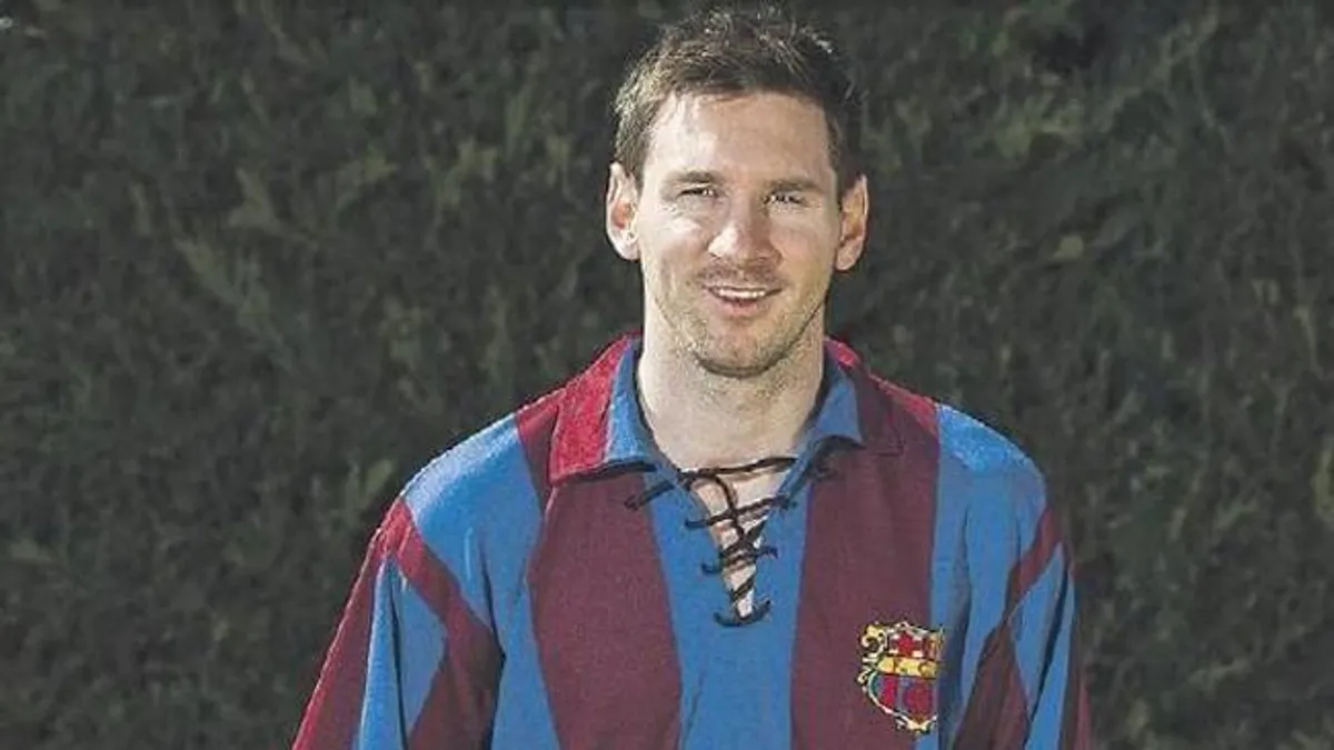Messi retrómezben tiszteleg a nagy elődnek, akinek megdöntötte a ...