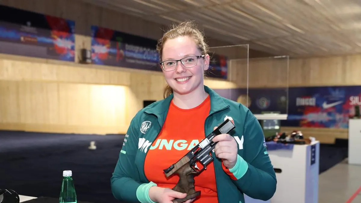 Sportlövő-vb: Major Veronika ötödik standard pisztolyban