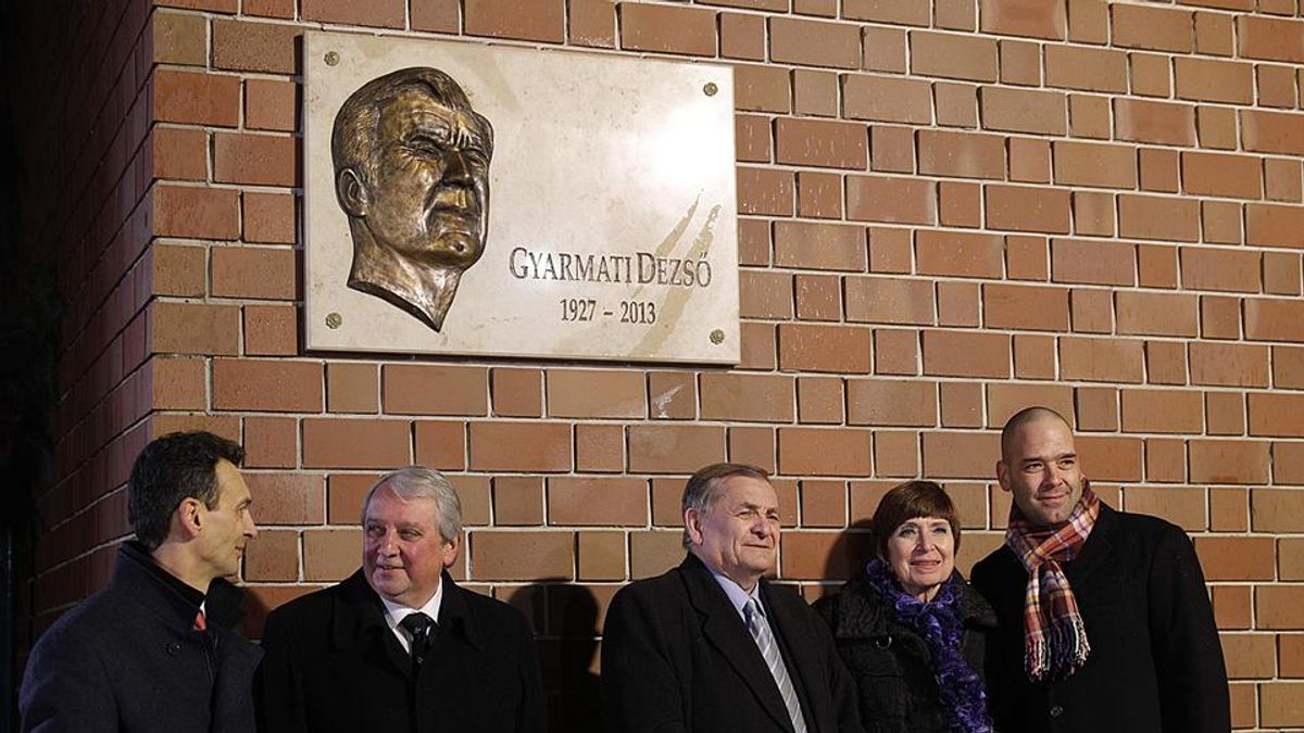 Vízilabda: emléktáblát avattak Gyarmati Dezső tiszteletére - Nemzeti Sport