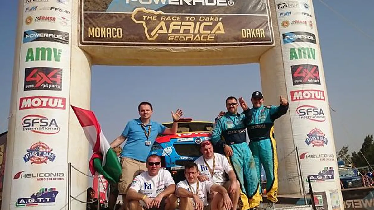 Africa Race: ünnep a Rózsaszín-tónál – célba értek - Nemzeti Sport
