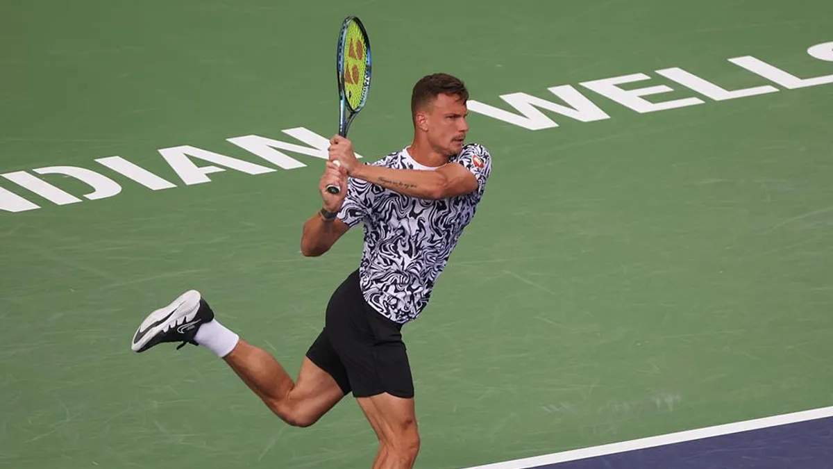 Tenisz: Fucsovics nagy csatában kikapott a címvédőtől