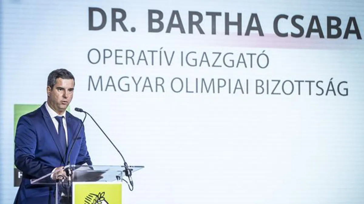 EYOF: Jó úton halad az utánpótlásunk – Bartha Csaba - Nemzeti Sport