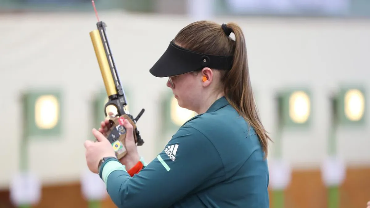 Sportlövészet: Major Veronika Eb-döntős, kvótáért lőhet Tallinnban