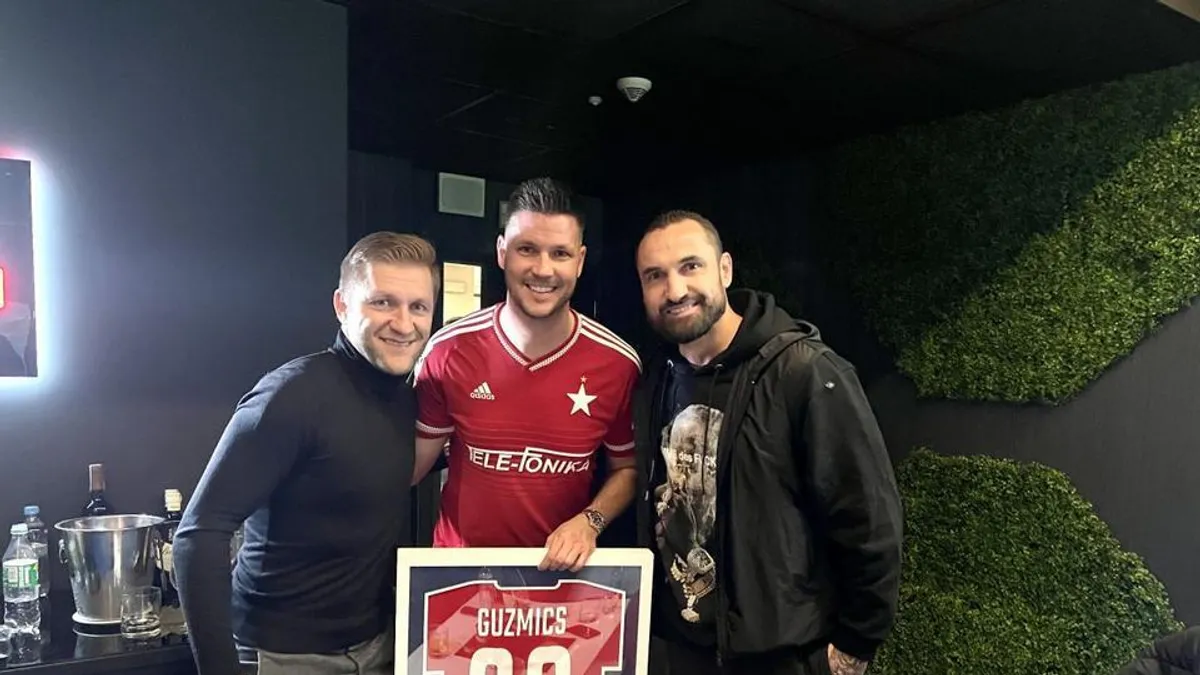 More than ten thousand fans in Krakow had a farewell for Richárd Guzmics