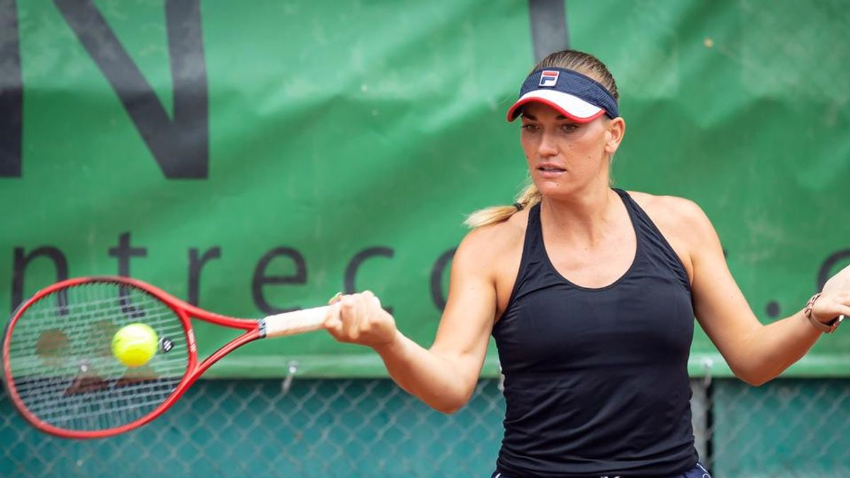 Tenisz: Babos Tímea párosban visszalépett a budapesti tornától ...