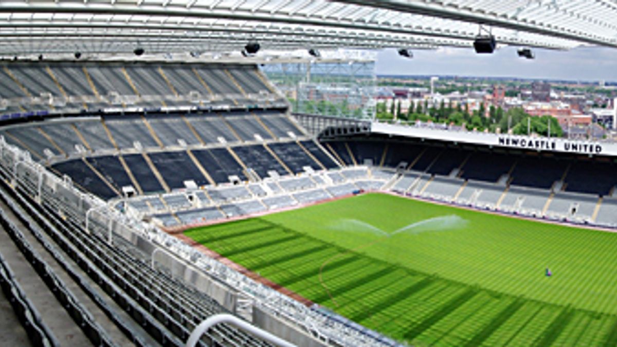 St. James’ Park állott, most Sports Direct Arena - Nemzeti Sport