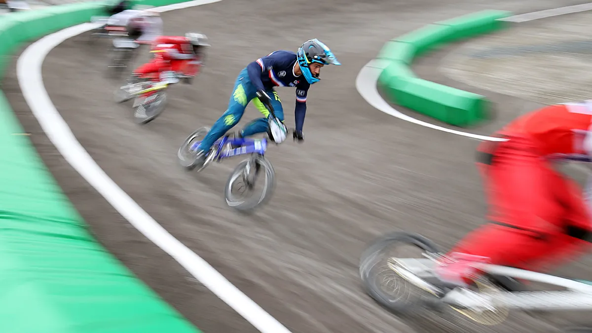 Veszprémben is menő volt a BMX cross