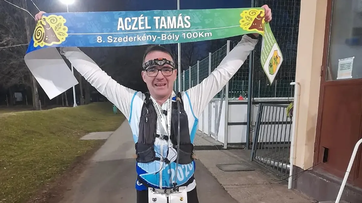 Aczél Tamás a száz kilométeres verseny után sem tartja magát ultrafutónak