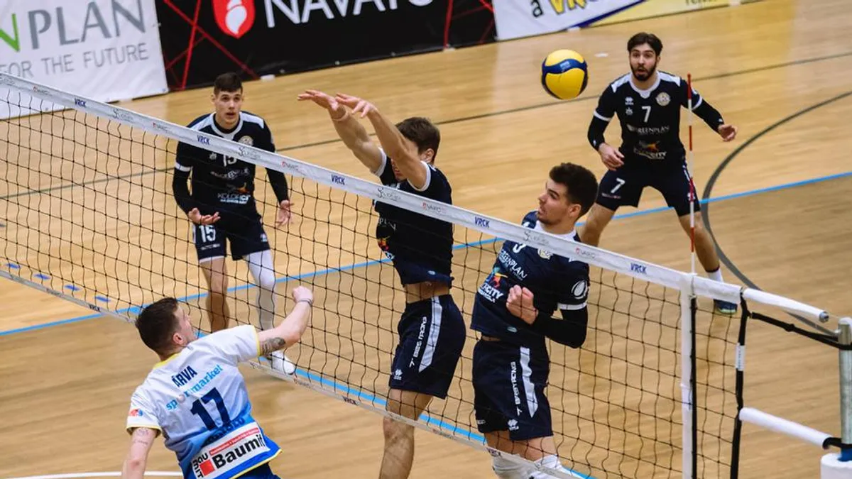 Férfi röpi Extraliga: háromszettes győzelmek születtek pénteken