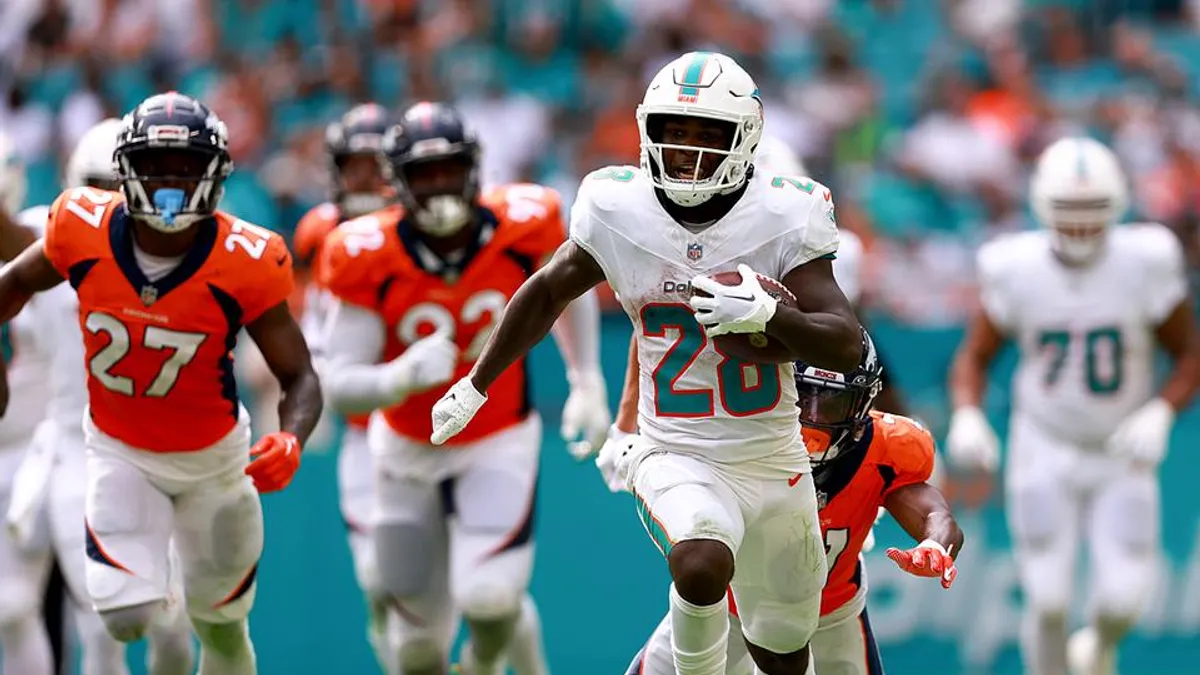 NFL-legek: fékezhetetlen a Dolphins; megugrott Kelce népszerűségi indexe