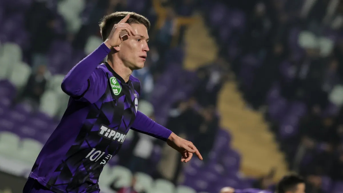 Újpest: Szabó Bálintot most az NB II-be adják kölcsön