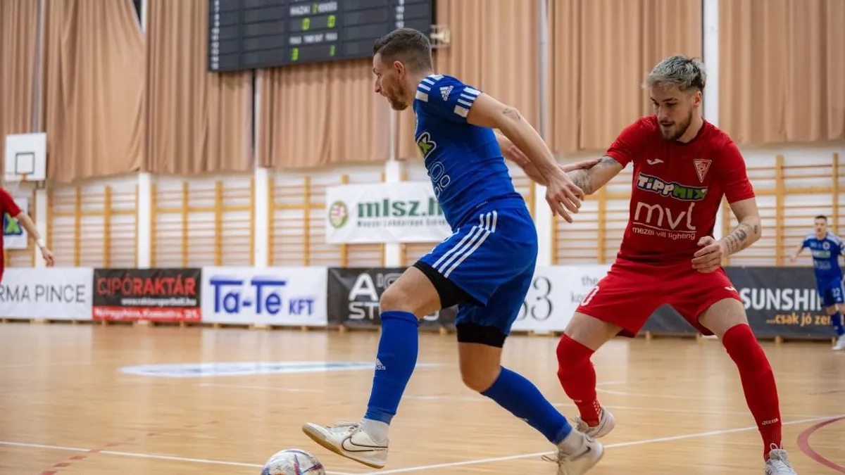 Futsal NB I: a Berettyóújfalu hat gólt rúgott Nyíregyházán Futsal NB I: a Berettyóújfalu hat gólt rúgott Nyíregyházán