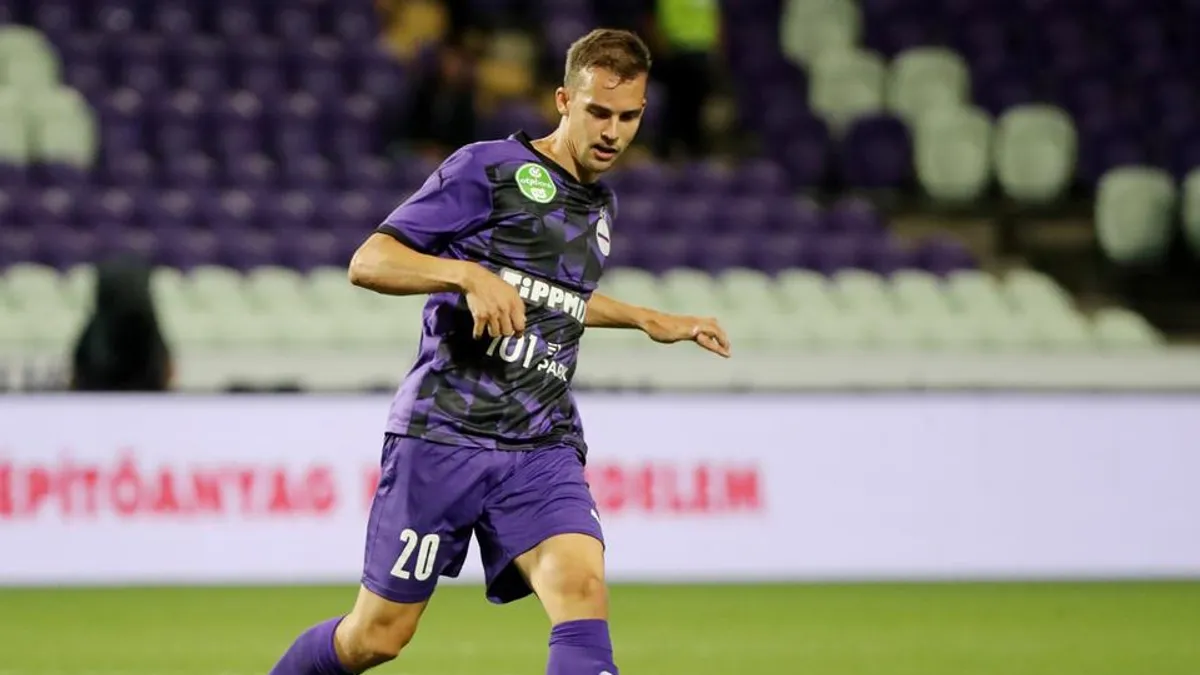 Újpest: BL- és Ekl-selejtezők után tért vissza az észt védő