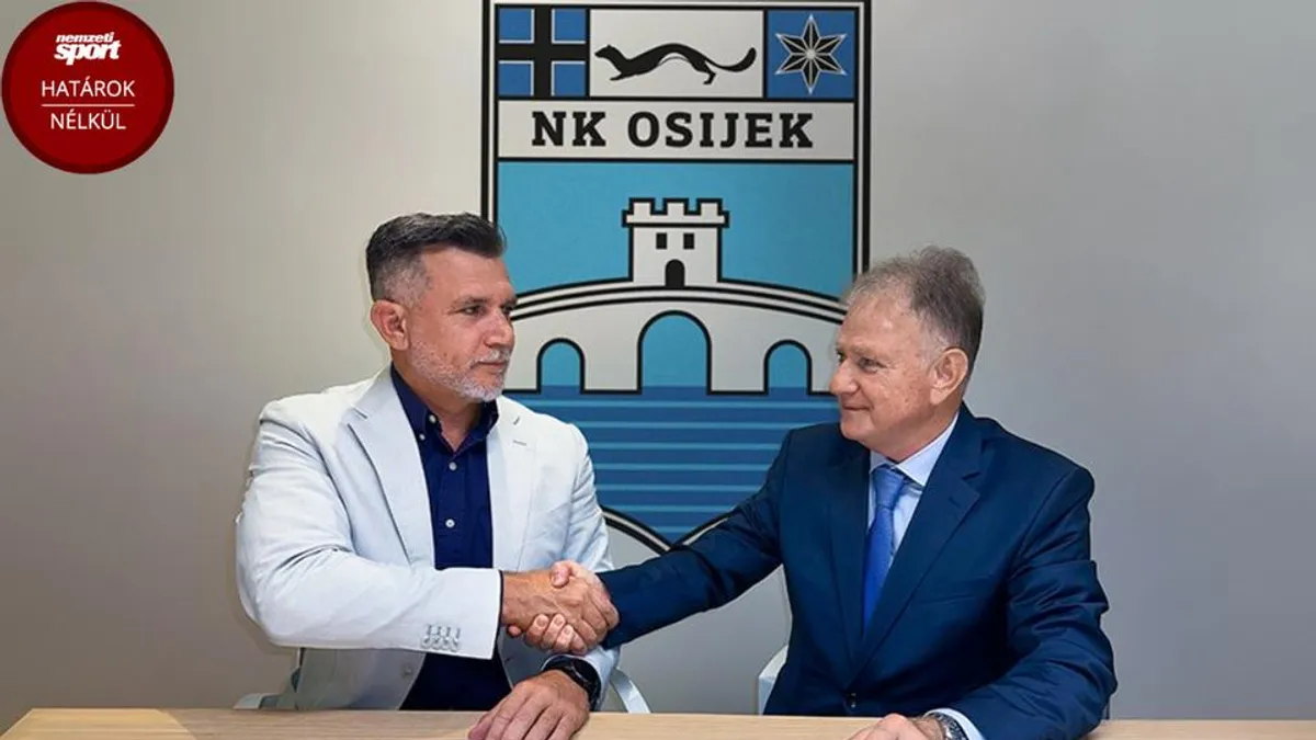 NK Osijek: Zoran Zekic négy és fél év után visszatér a kispadra