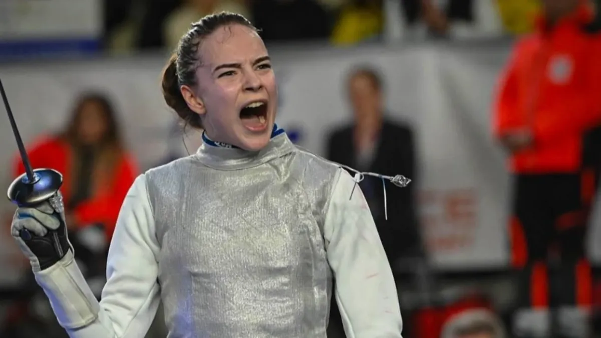 Vívás: „Tudtam, hogy meg fogom csinálni” – Kollár Anna az Eb-aranyról