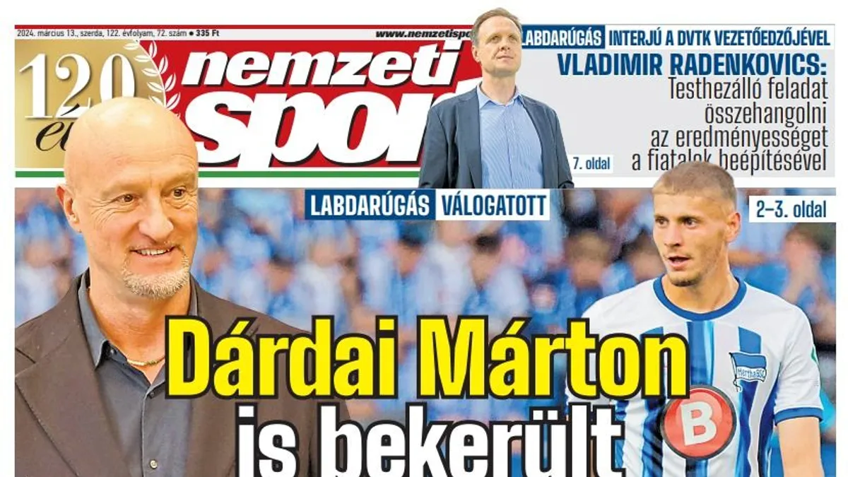 Vladimir Radenkovics: Engem is váratlanul ért a DVTK megkeresése ...