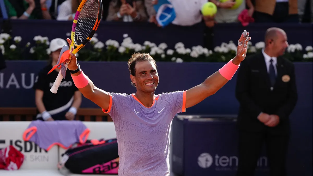 Rafael Nadal 680 nap után győzelemmel tért vissza a salakra