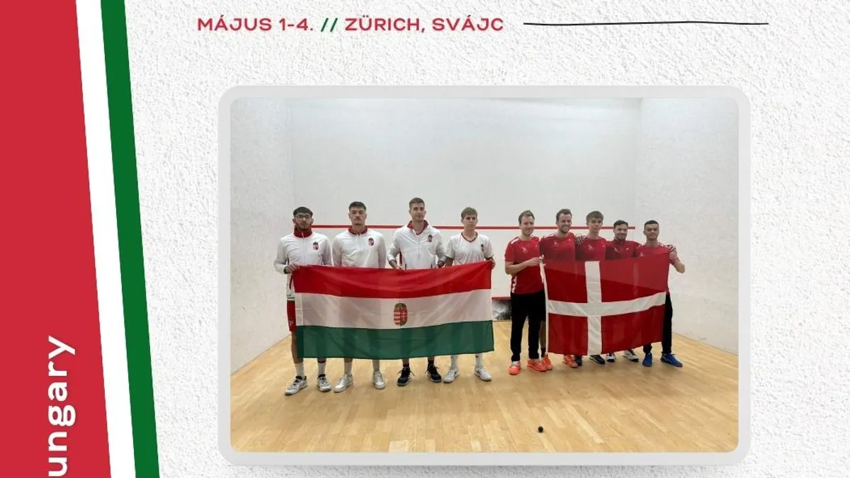 A szlovákok legyőzésével csoportgyőztes a férfi csapatunk a fallabda Eb-n