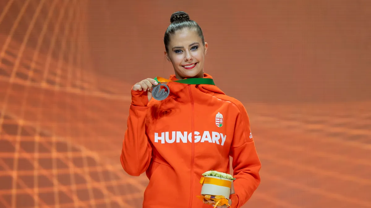 A magyar ritmikus gimnasztika történetének első egyéni Eb-érmét nyerte ...