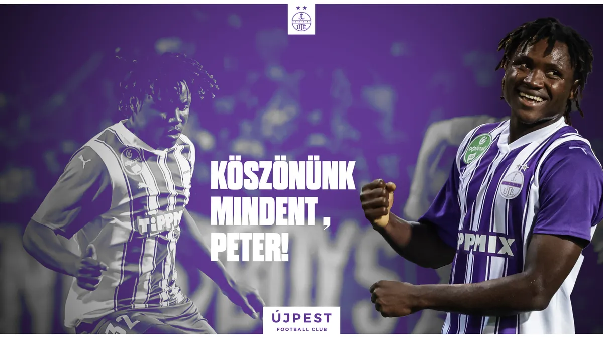 Peter Ambrose távozik az Újpesttől – hivatalos