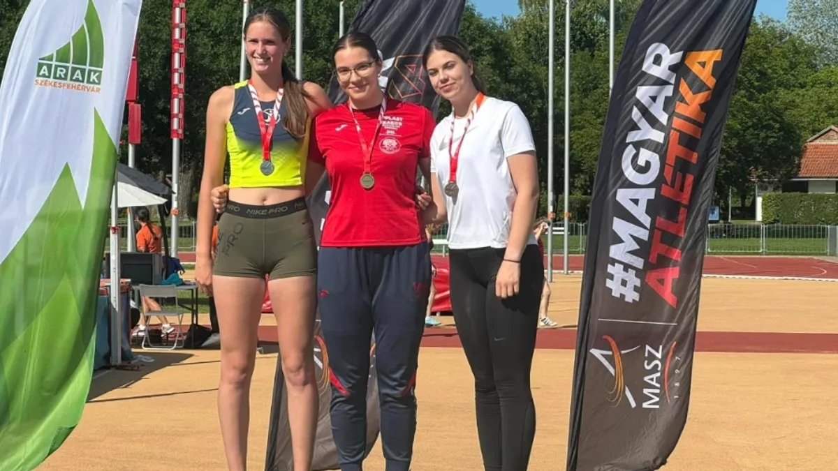 Atlétika: bajnokokat avattak az U18-as korosztályban