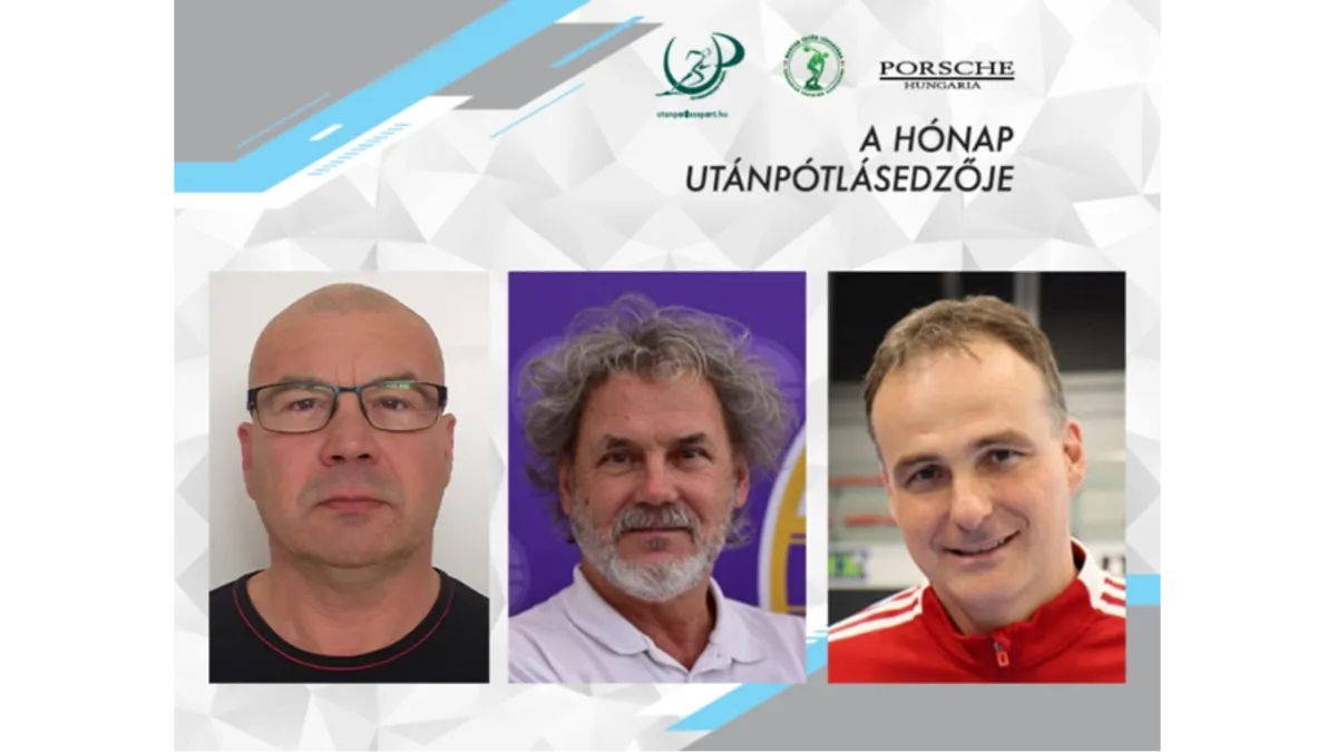 A hónap utánpótlásedzője: június jelöltjei