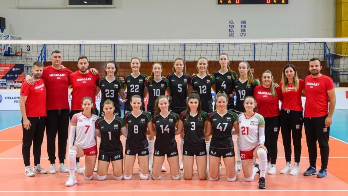 Röplabda: győzelem a házigazda görögök ellen az U18-as leány Eb-n - Nemzeti Sport