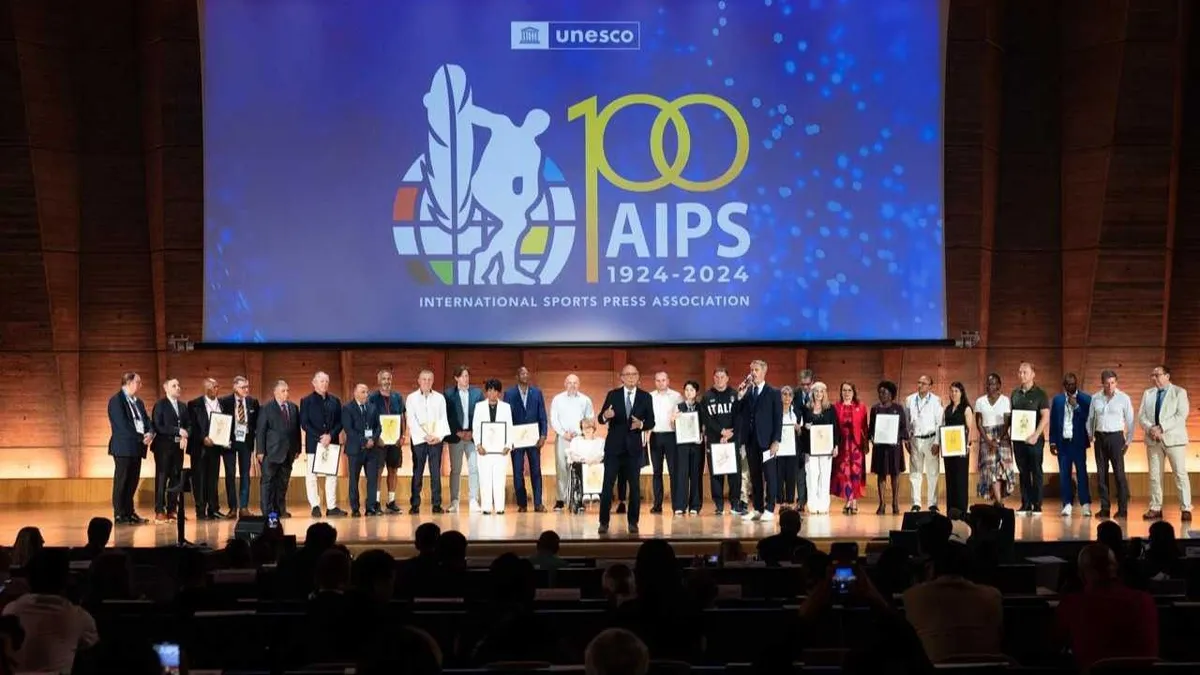 Az UNESCO székházában, a Nemzeti Sporttal ünnepelte 100. évfordulóját ...