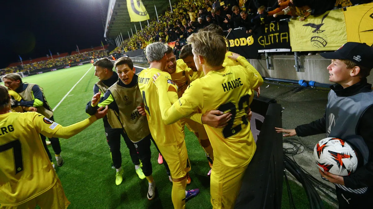 Európa-liga: 220 métert buszozott a Bodö/Glimt