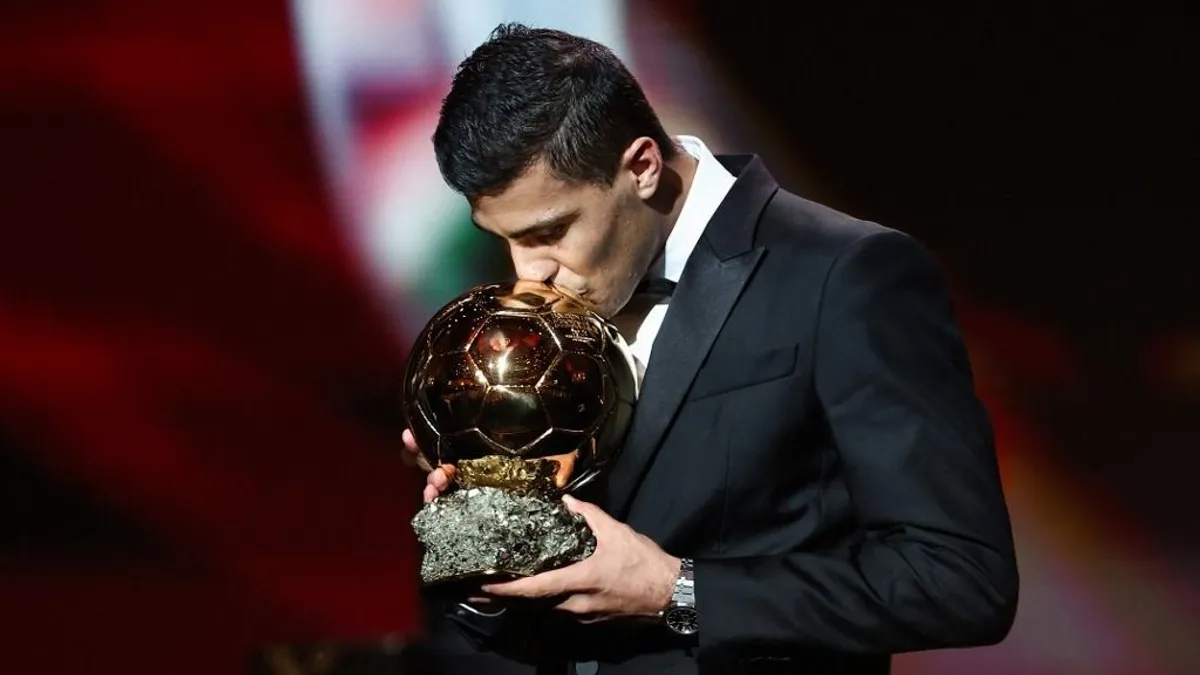Rodri nyerte meg a 2024-es Aranylabdát