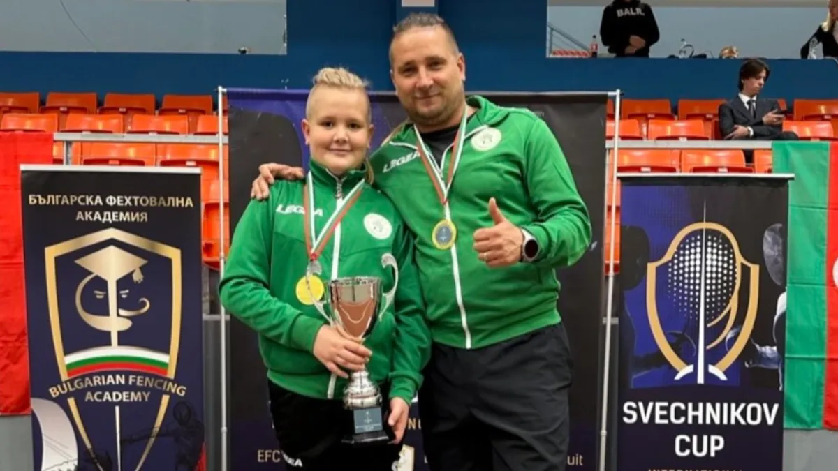 Vívás: Decsi Hunor győzött a szófiai U14-es kardversenyen